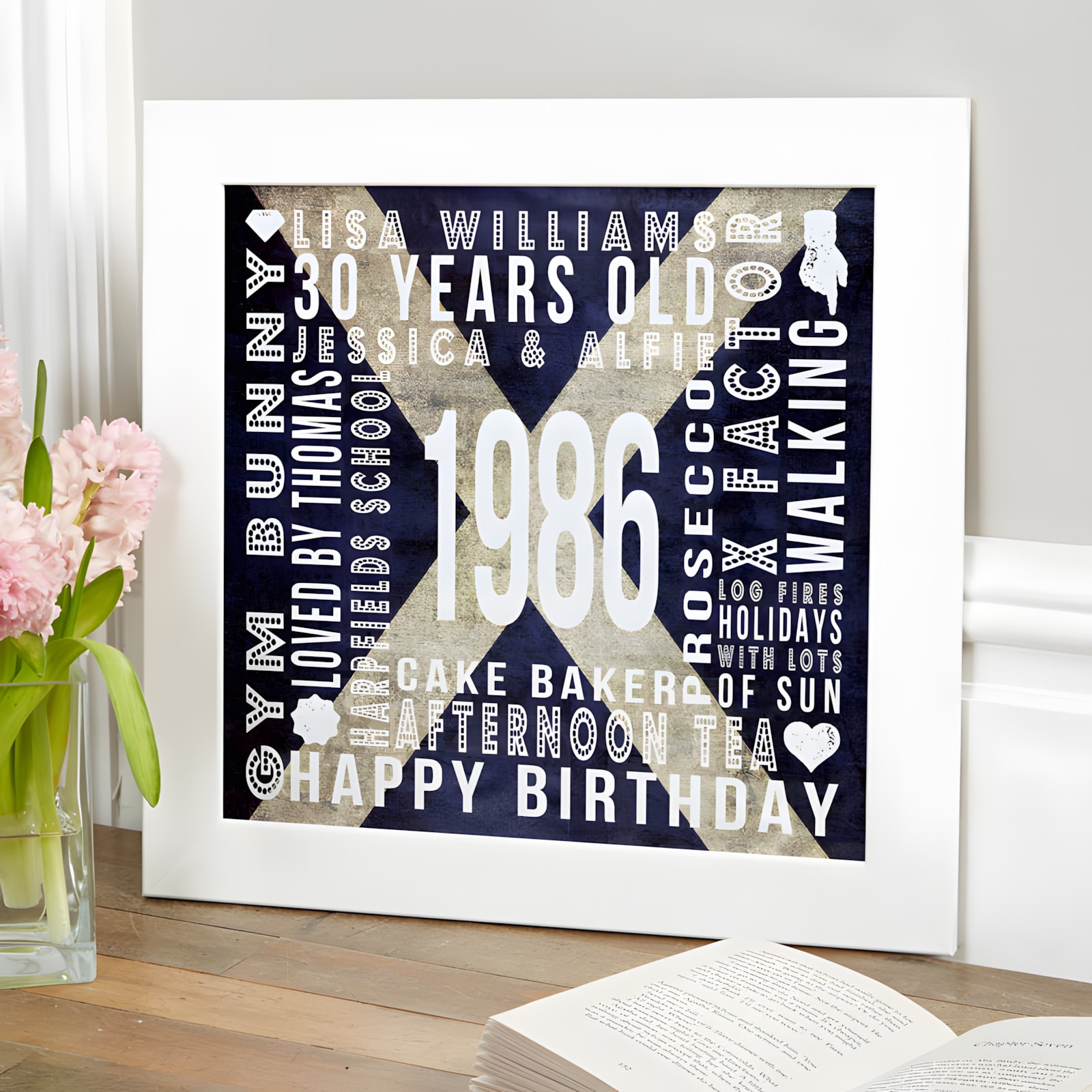 30th Birthday Picture Frame
